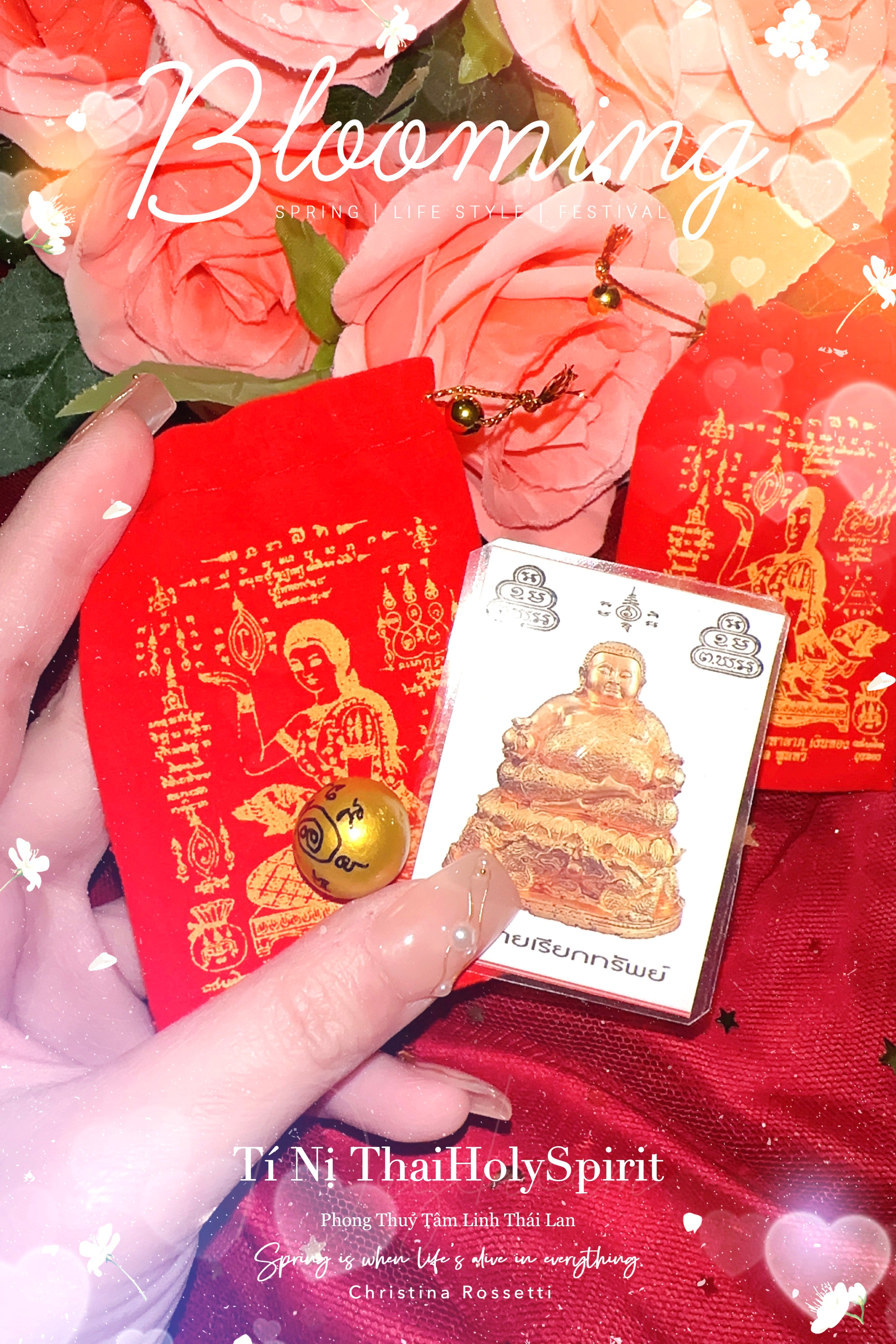 Linh Châu Tài Lộc Phật Bụng Bự – ThaiHolySpirit