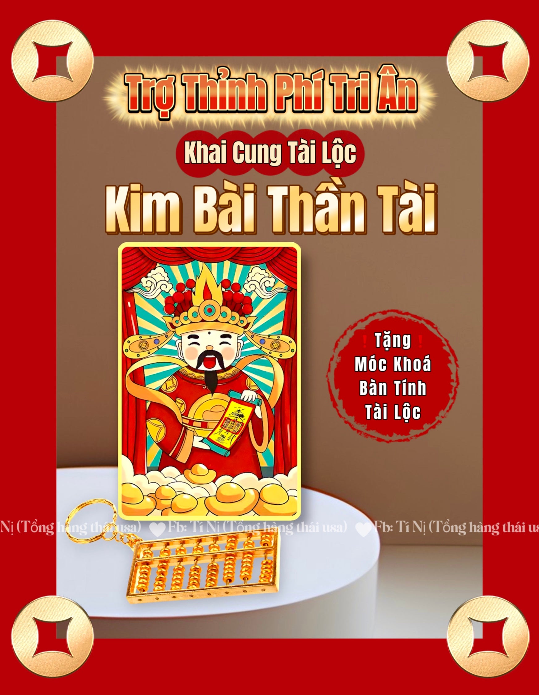 Kim Bài Thần Tài – ThaiHolySpirit